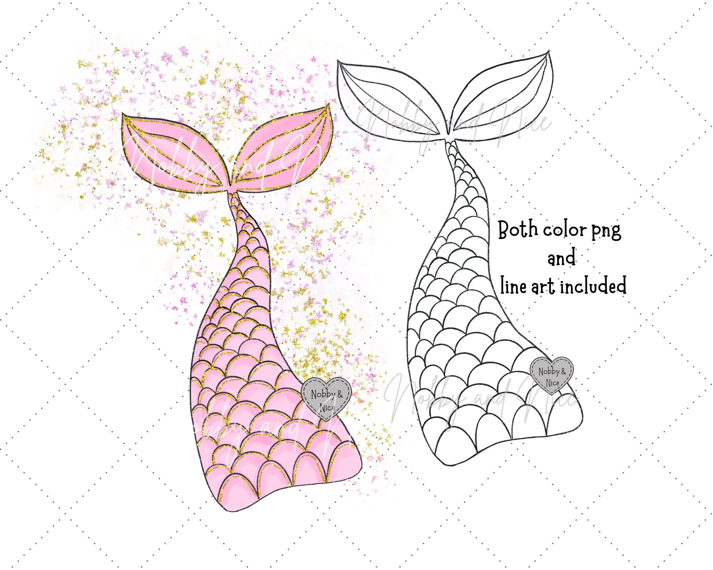 Drawing Mermaid Tail