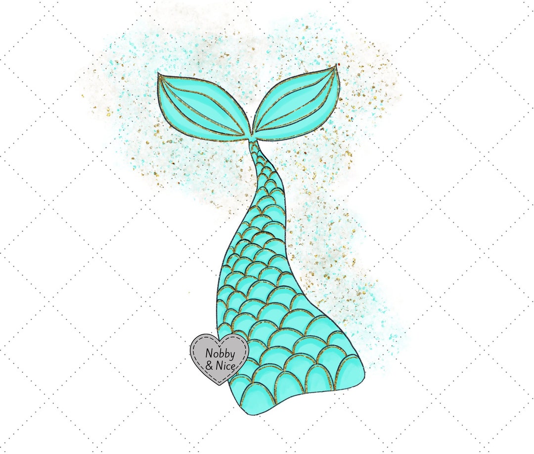 Watercolor Mermaid Tail Clipart, Mermaid Clipart, Mermaid Png, Pink ...