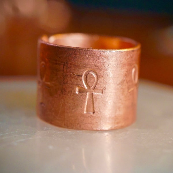 Copper Ankh - Etsy