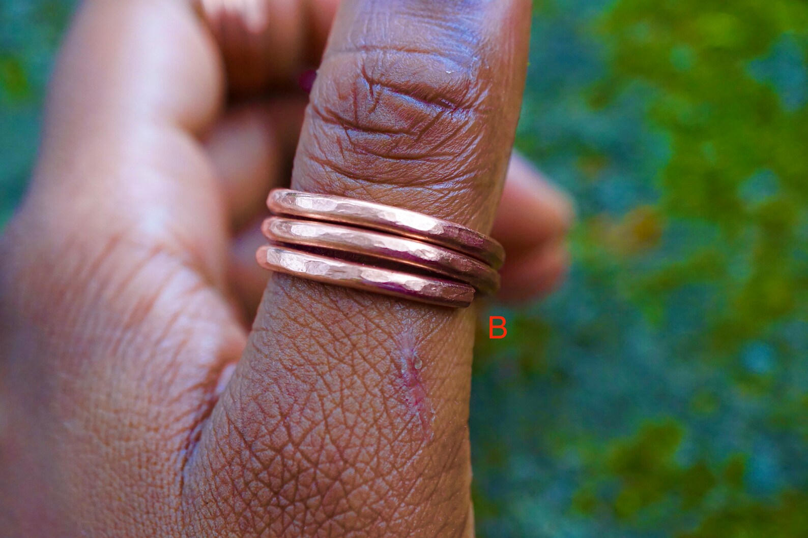 Wholesale Bulk Copper Band Rings 35 | Etsy