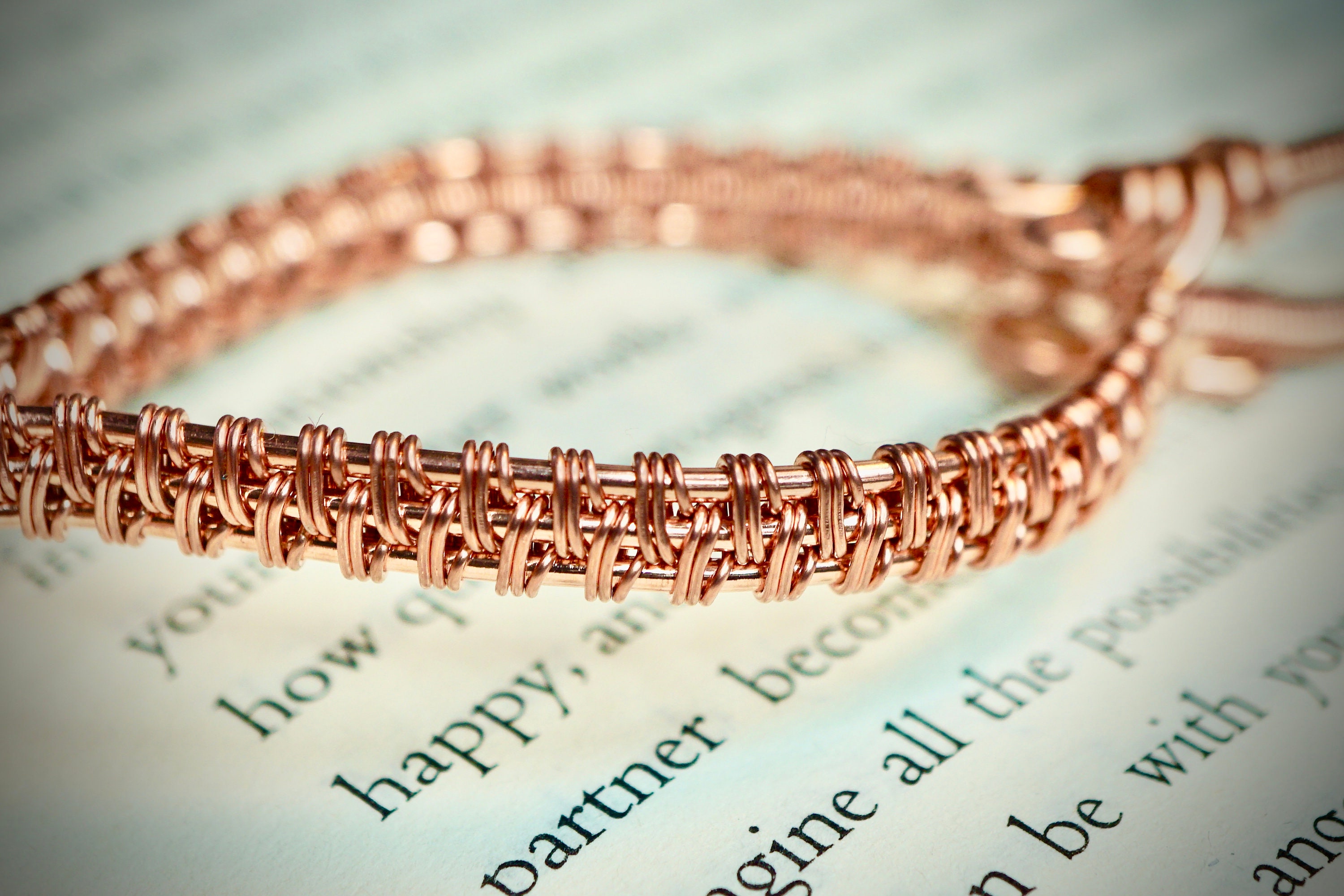 Rose Quartz Ankh Copper Wire Wrap Pendant Necklace | Etsy