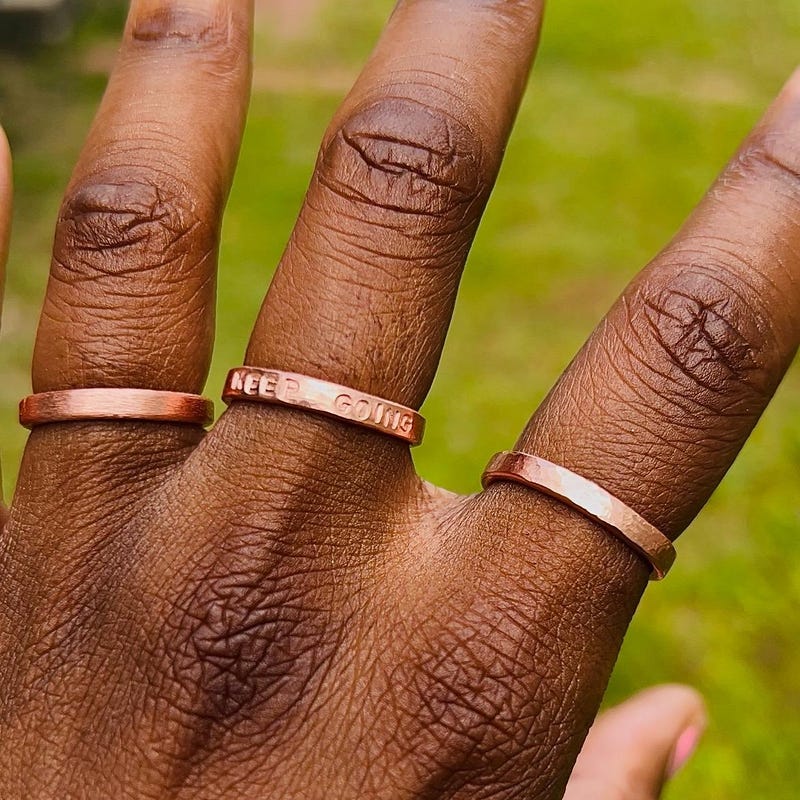 Copper Ring - Etsy