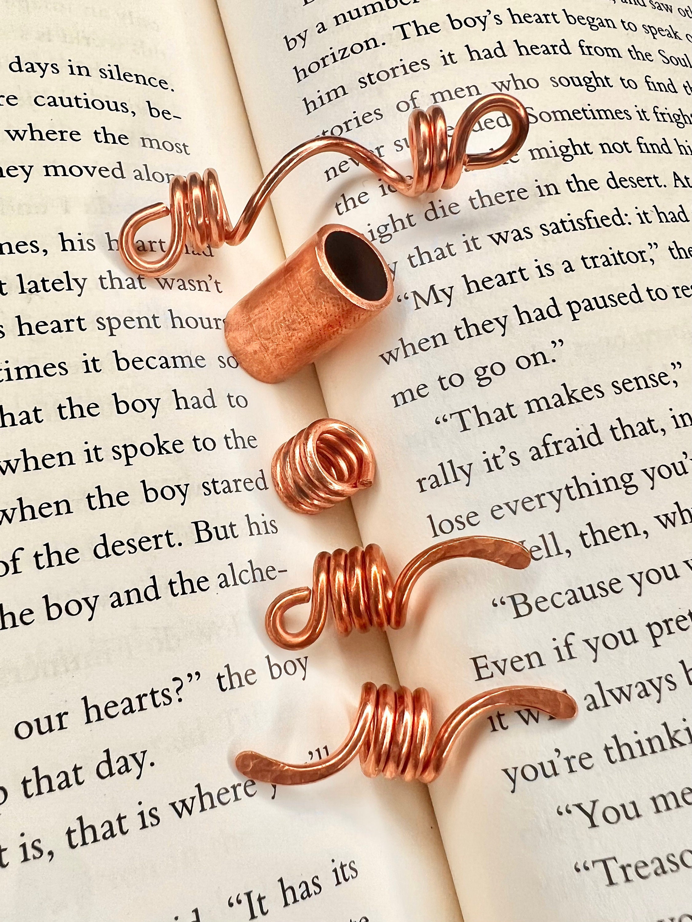 Copper Loc Jewelry Set of 5 - Etsy