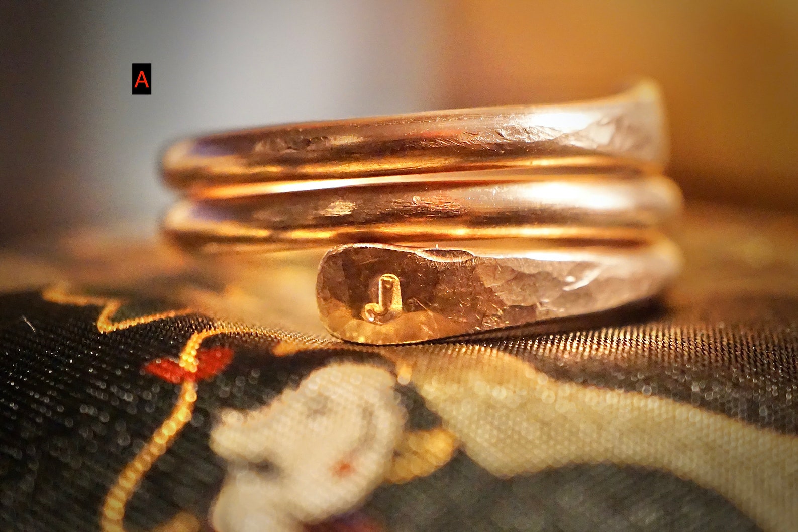 Personalized Copper Stamp Rings Custom Engraved Rings Men - Etsy