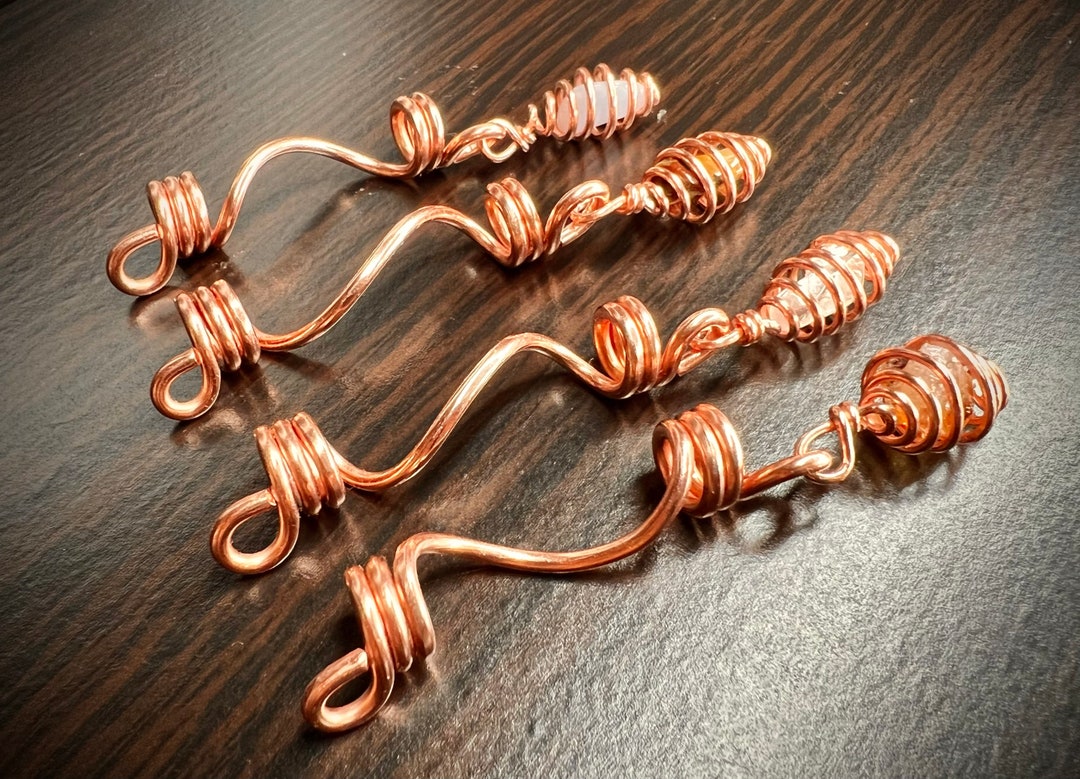 Crystal Dreadlock Loc Braid Jewelry Copper Hair Crystals Jewelry - Etsy