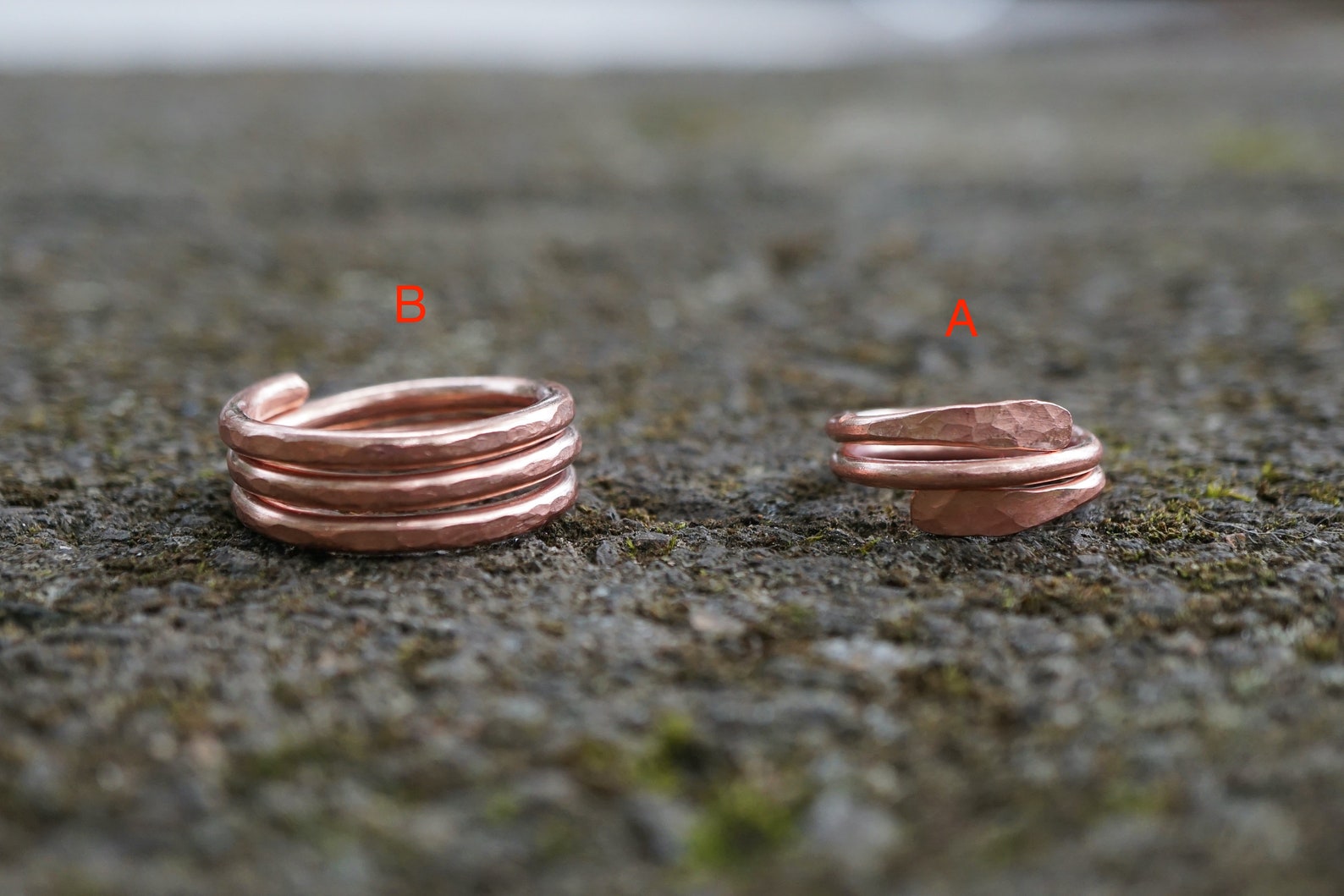 Wholesale Bulk Copper Band Rings 35 | Etsy