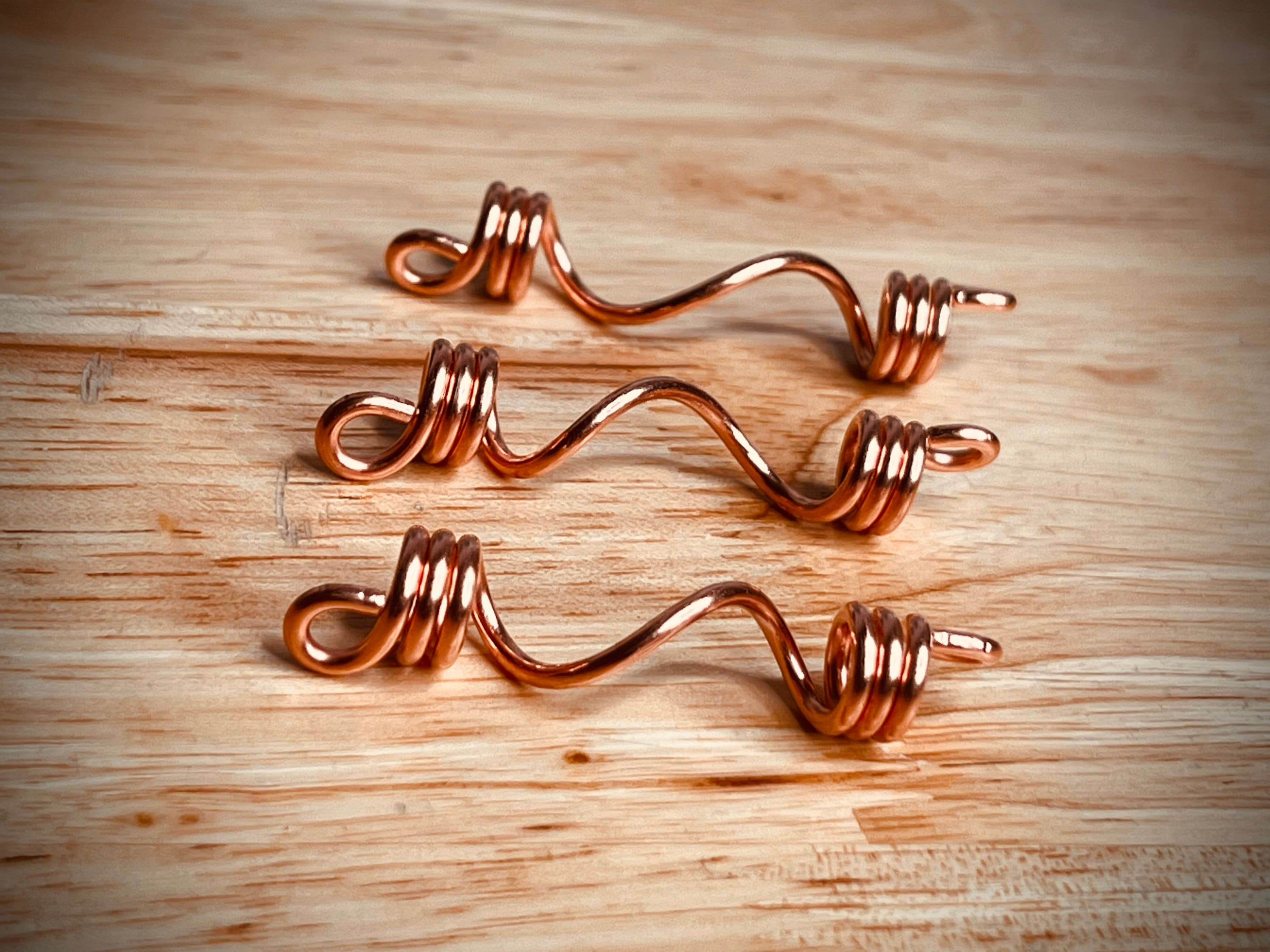 Copper Loc Braid Dreadlock Jewelry Hair Accessories - Etsy