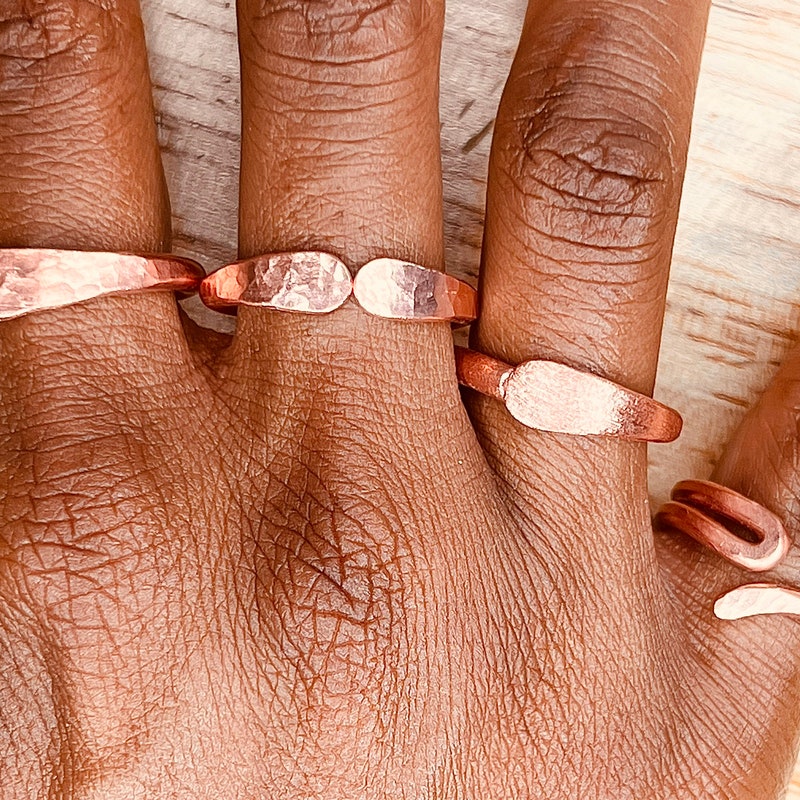 Copper Rings - Etsy