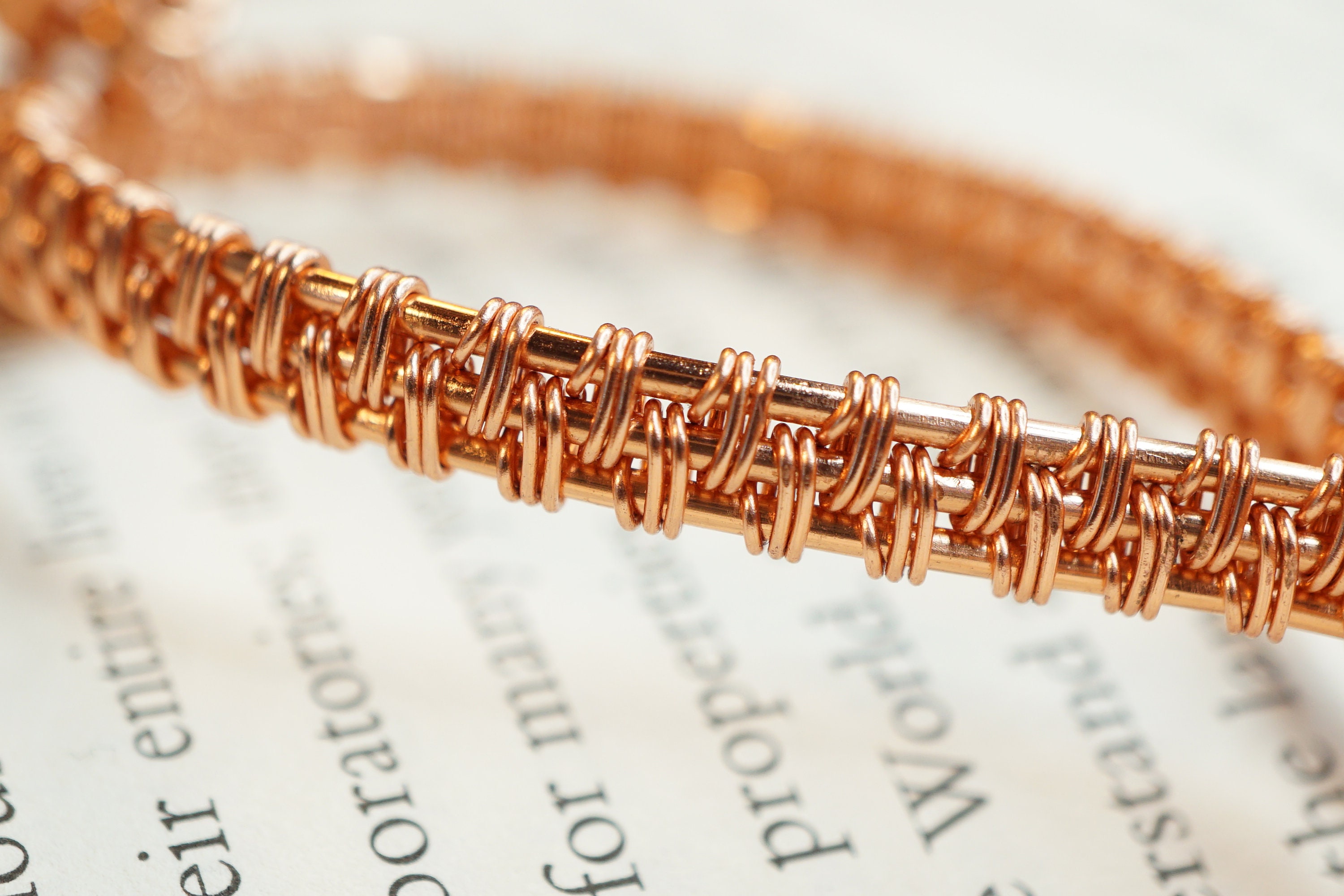 Rose Quartz Ankh Copper Wire Wrap Pendant Necklace | Etsy