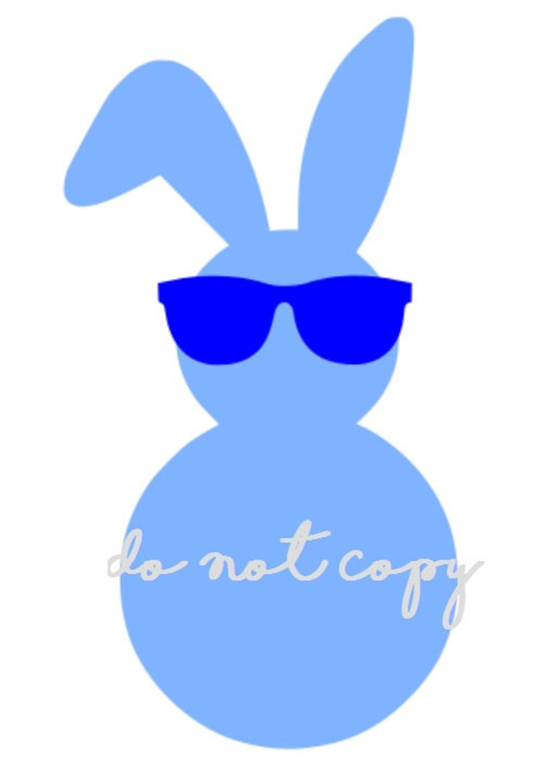Cool Bunny SVG - Etsy