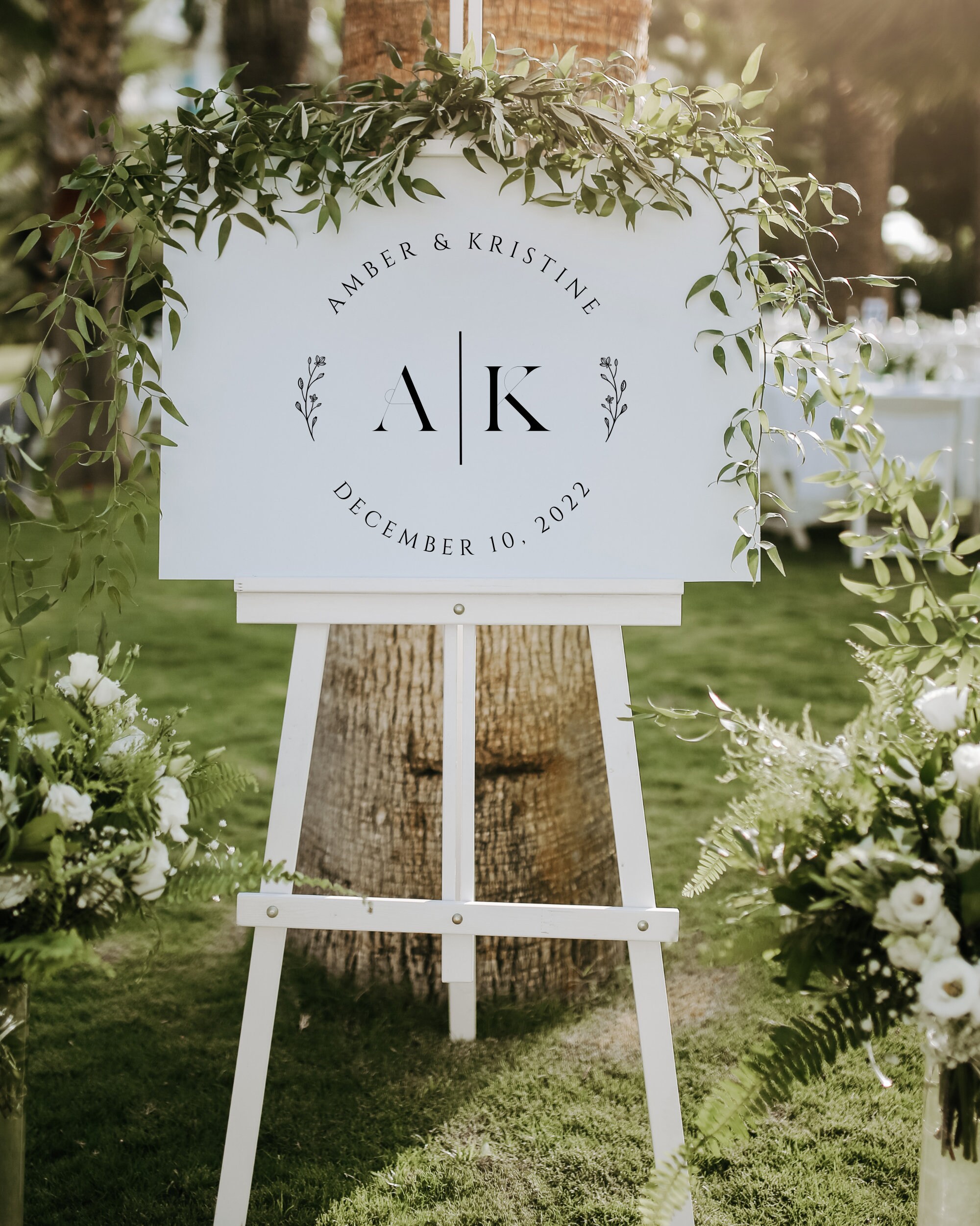 WEDDING LOGO CIRCLE Monogram Design Digital Download Svg_custom Circle ...