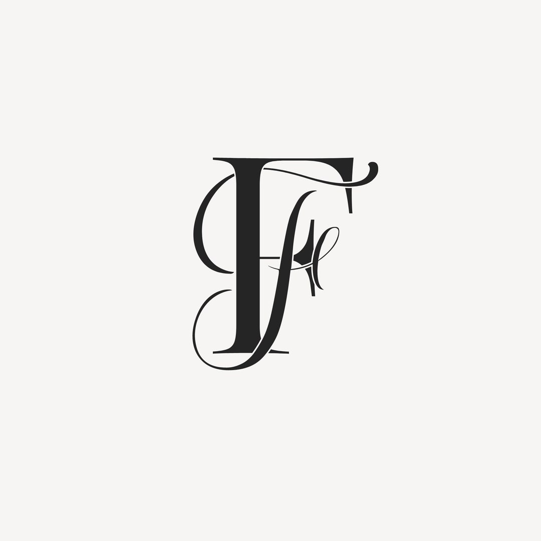 FF WEDDING LOGO - Etsy