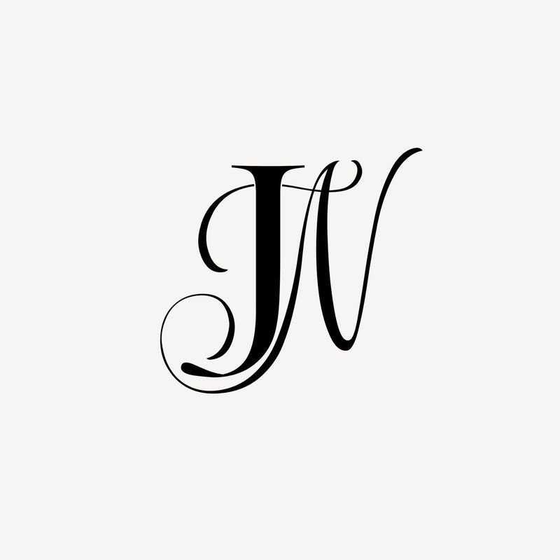 J Monogram - Etsy