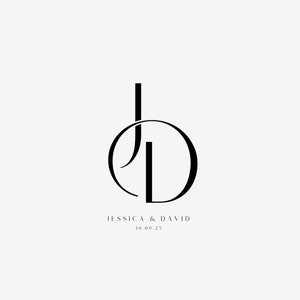 JD DJ WEDDING Logo Monogram - Etsy