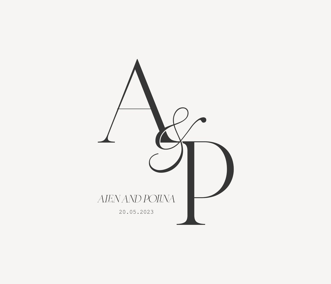WEDDING LOGO | Wedding MONOGRAM | Digital Download - Etsy