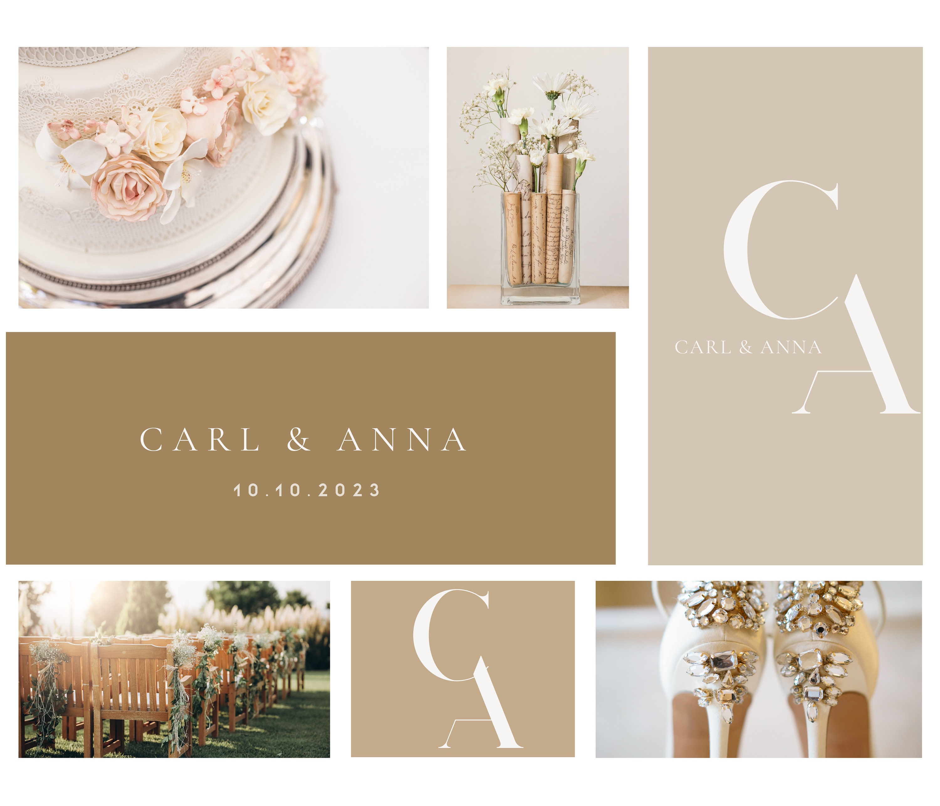 Wedding LOGO, Monogram Logo, Custom Wedding Website LOGO Design ...