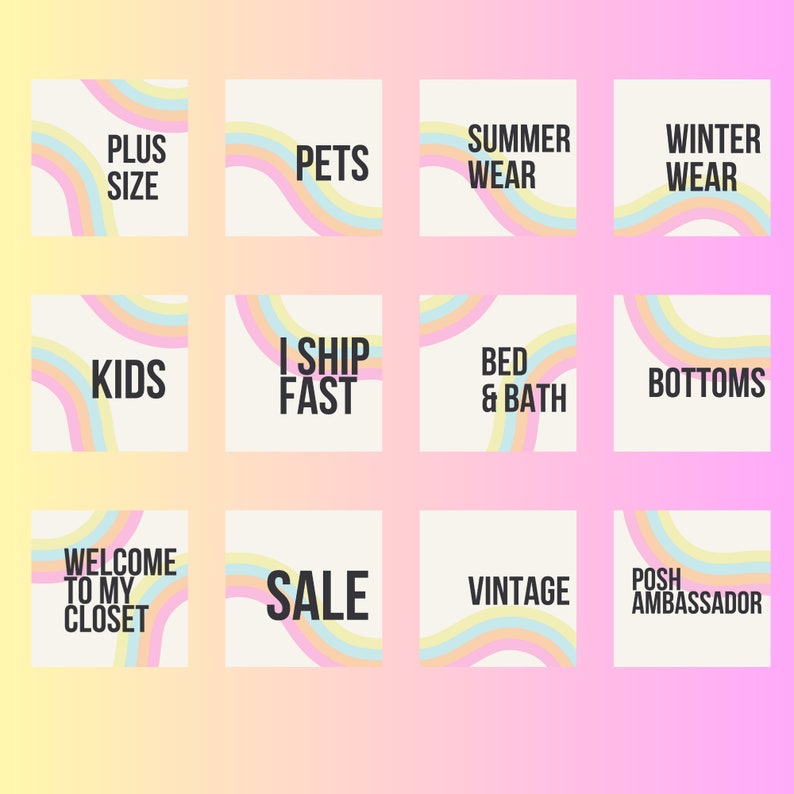 Poshmark Closet Signs, Poshmark Sellers, Poshmark, Poshmark Sales ...