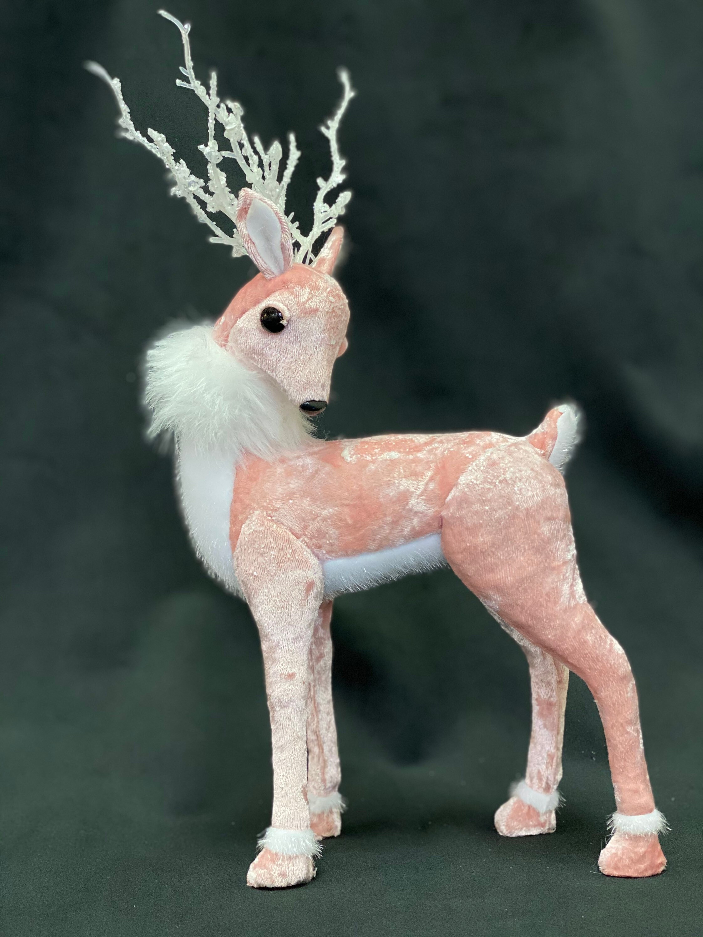 Home Décor Home & Living Pink reindeer etna.com.pe