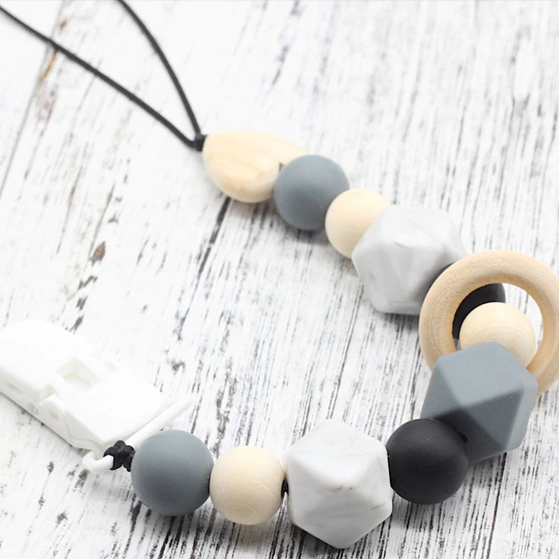 Wood Pacifier Clip - Etsy