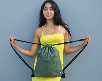 Draw String Backpack - Etsy