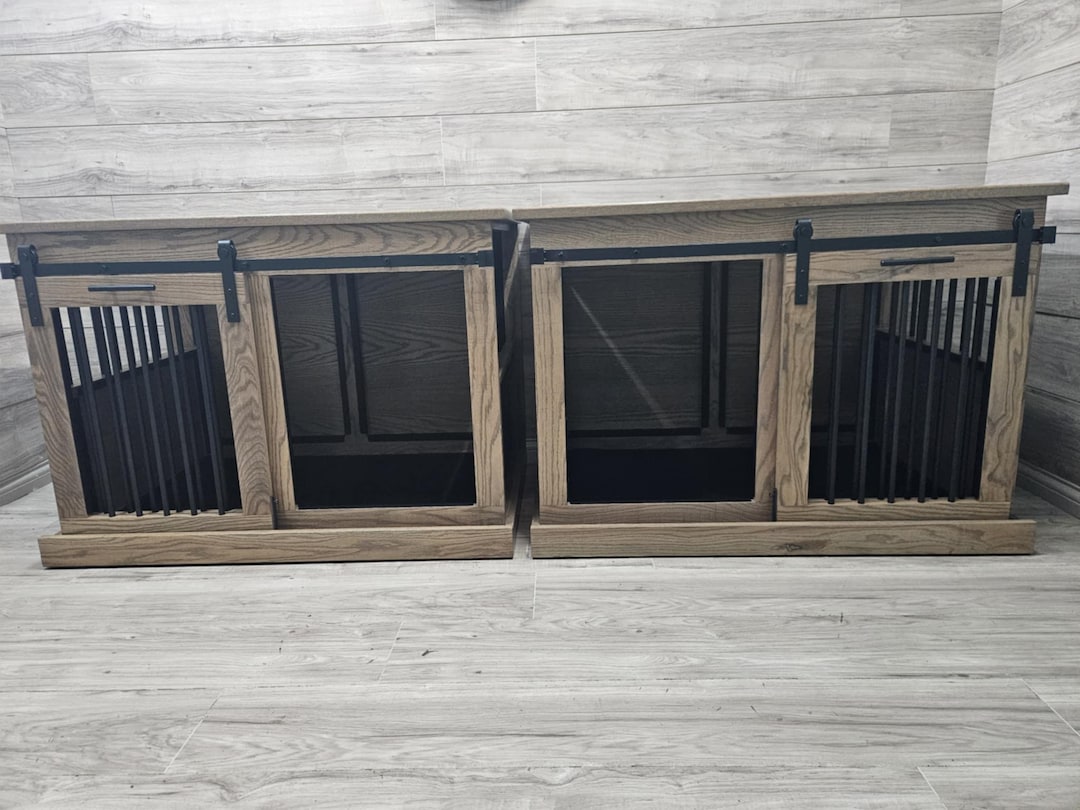 Ready to Ship / Sliding Barn Door Kennel / #1 in the U.S. / Custom Dog ...