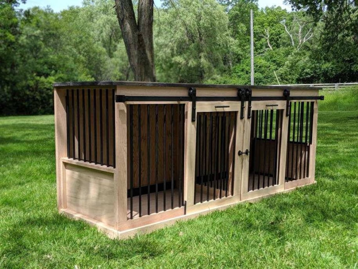 Sliding Barn Door Kennel / #1 in the U.S. / Dog Kennel / Entertainment ...