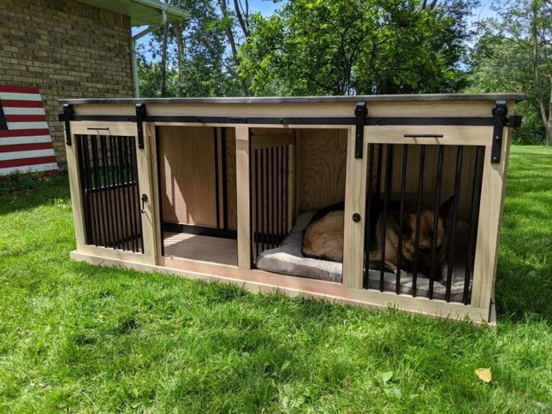 Sliding Barn Door Kennel / #1 in the U.S. / Dog Kennel / Entertainment ...