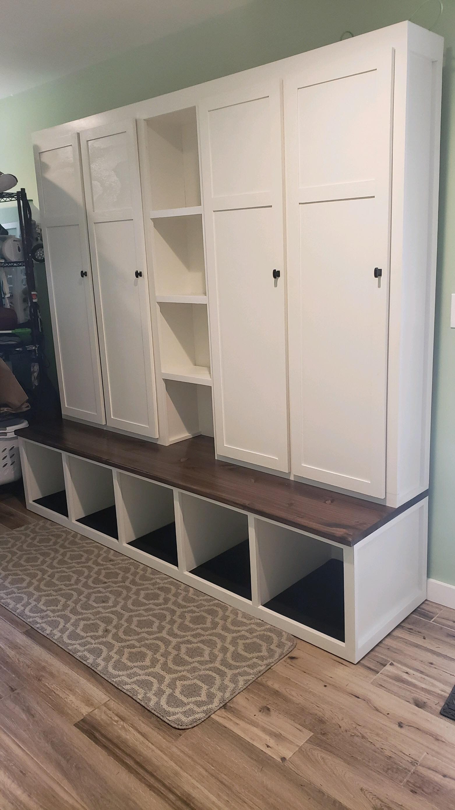Custom Halltree / Entryway Bench / Storage Bench / Mudroom Locker ...