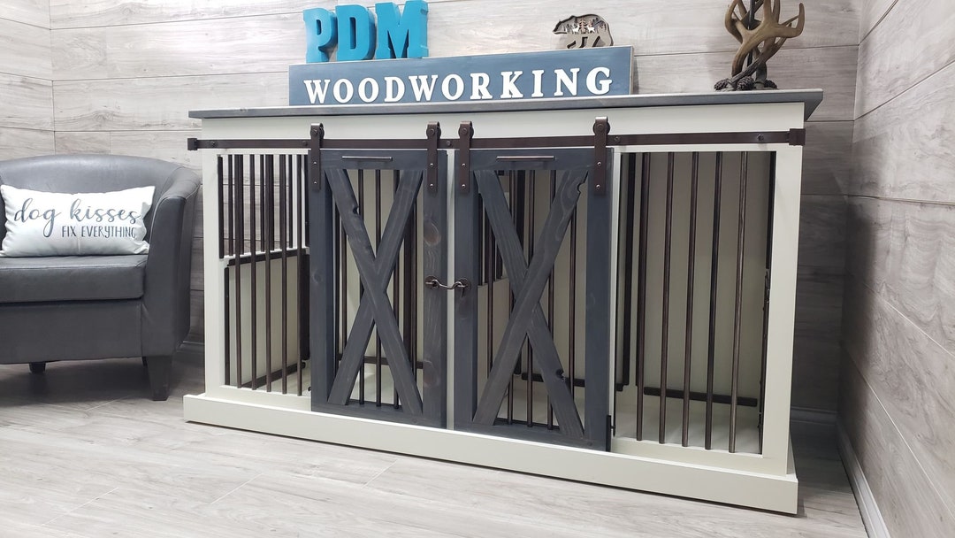 Sliding Barn Door Kennel / #1 in the U.S. / Dog Kennel / Entertainment ...