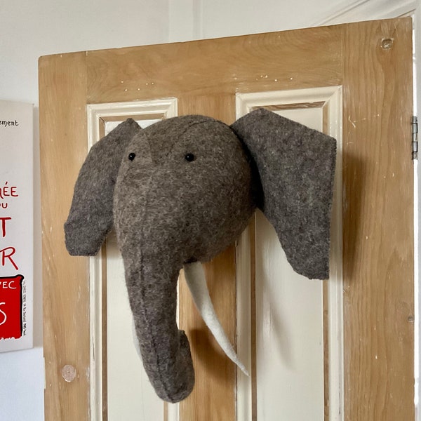 Felt Elephant - Etsy UK