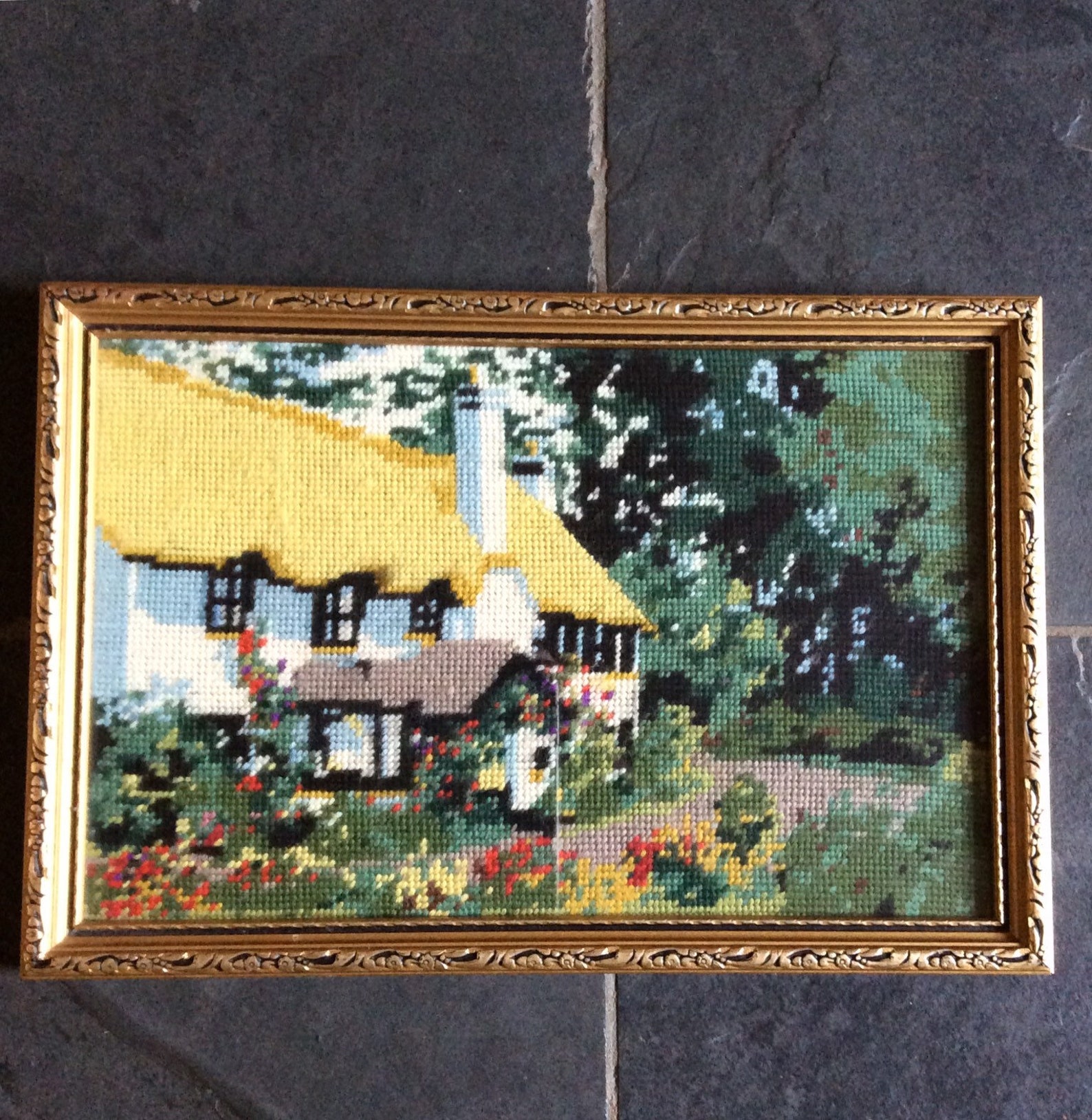 Country cottage wall art | Etsy