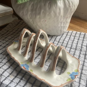 Floral Ceramic Toast Rack - Etsy
