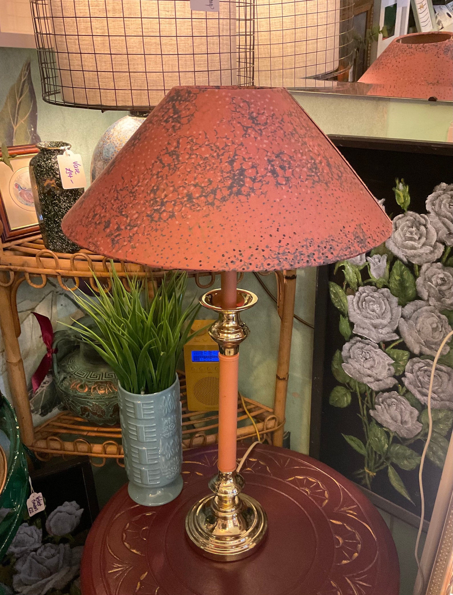 Upcycled Table Lamp - Etsy Canada