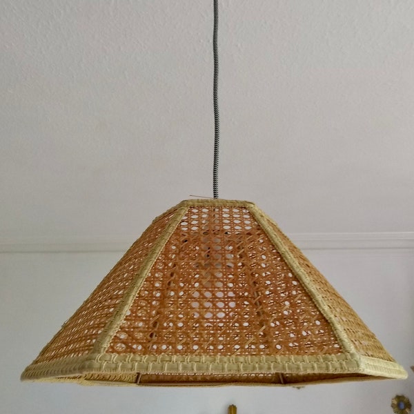 Rattan Lampshade - Etsy UK