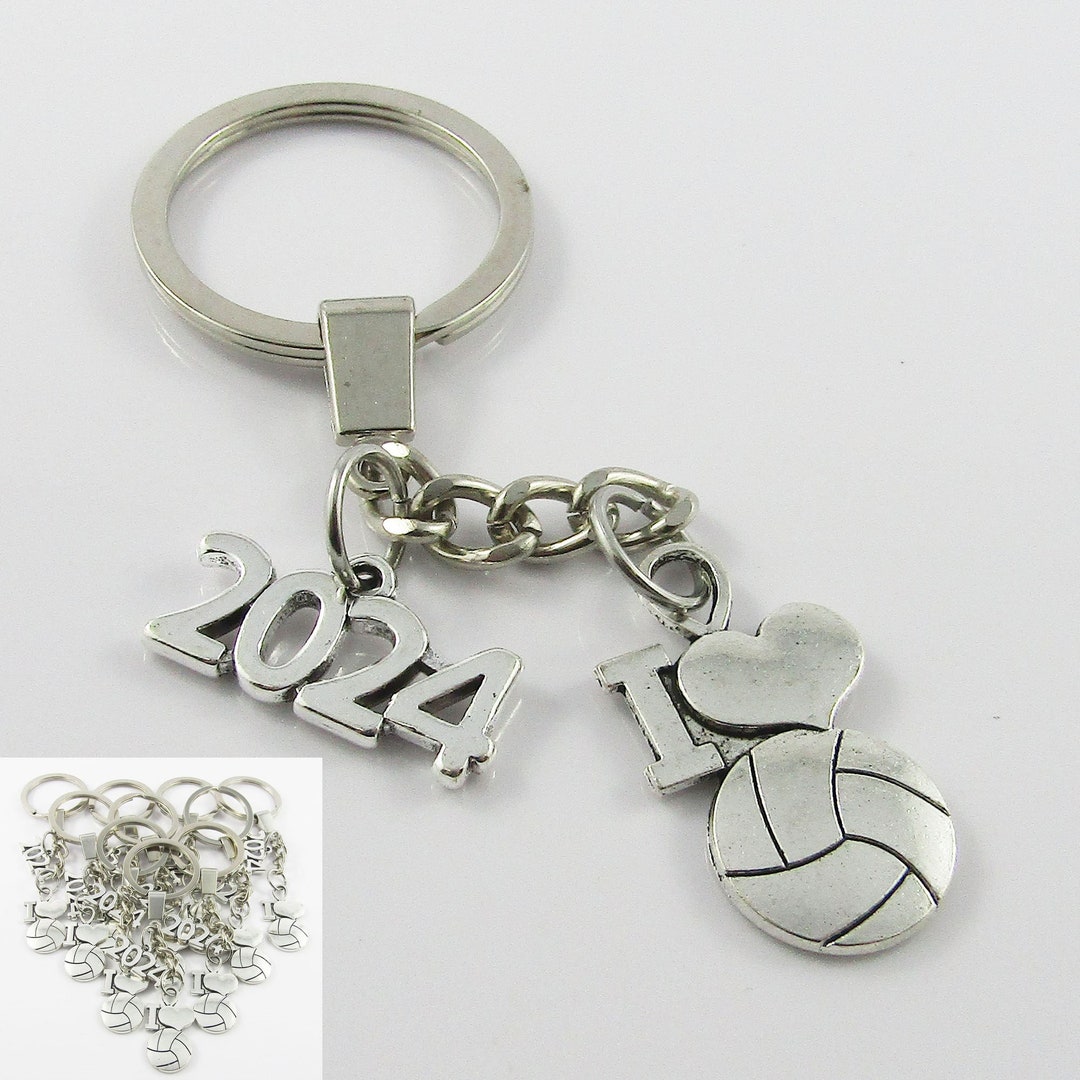 2024 Team Set of 10 I Love Netball Keychain Coach Team End of Season ...