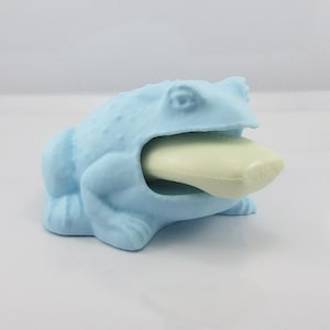 Bullfrog Soap Holder 3D Printed Toad Decor in Your Choice of Colours - Etsy