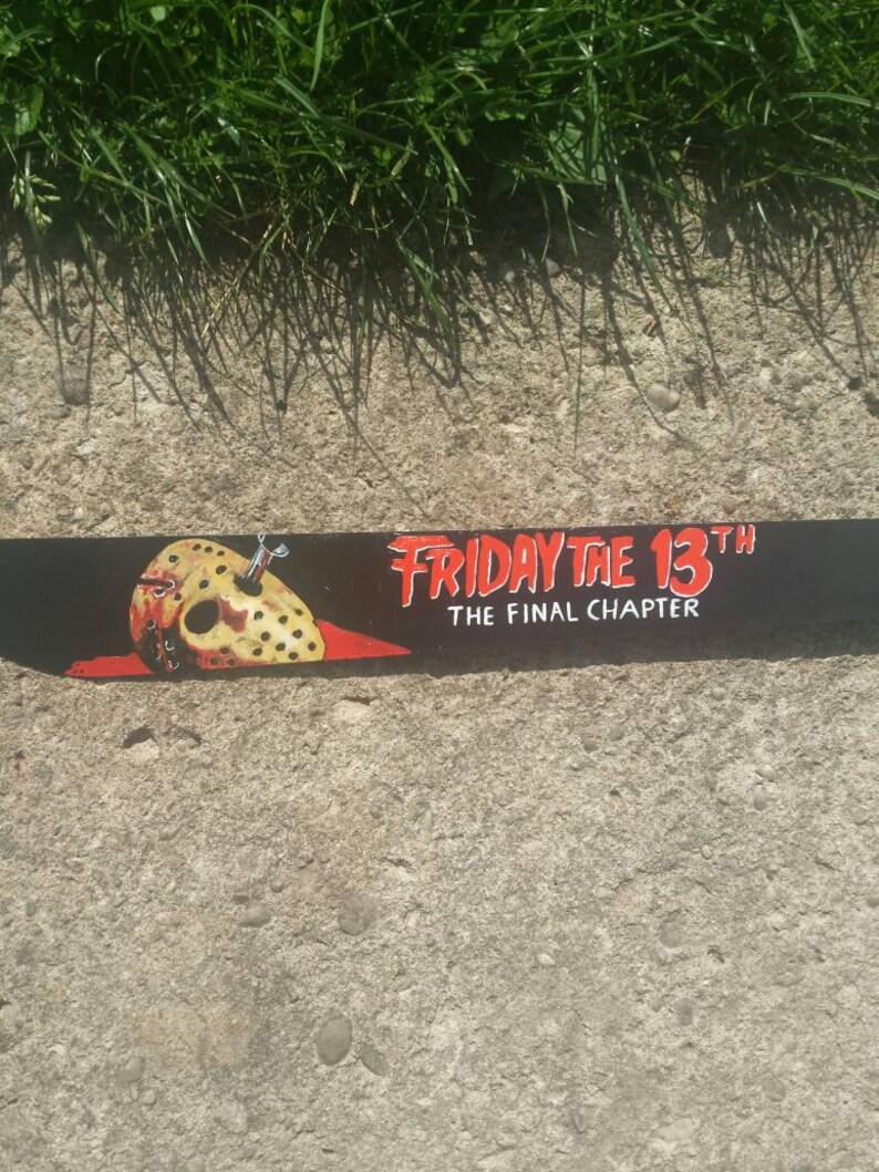 Machete Jason Voorhees hand-painted - Etsy Canada
