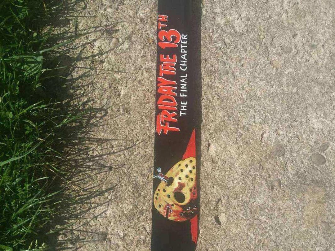 Hand-painted Spring Steel Machete With Jason Voorhees - Etsy