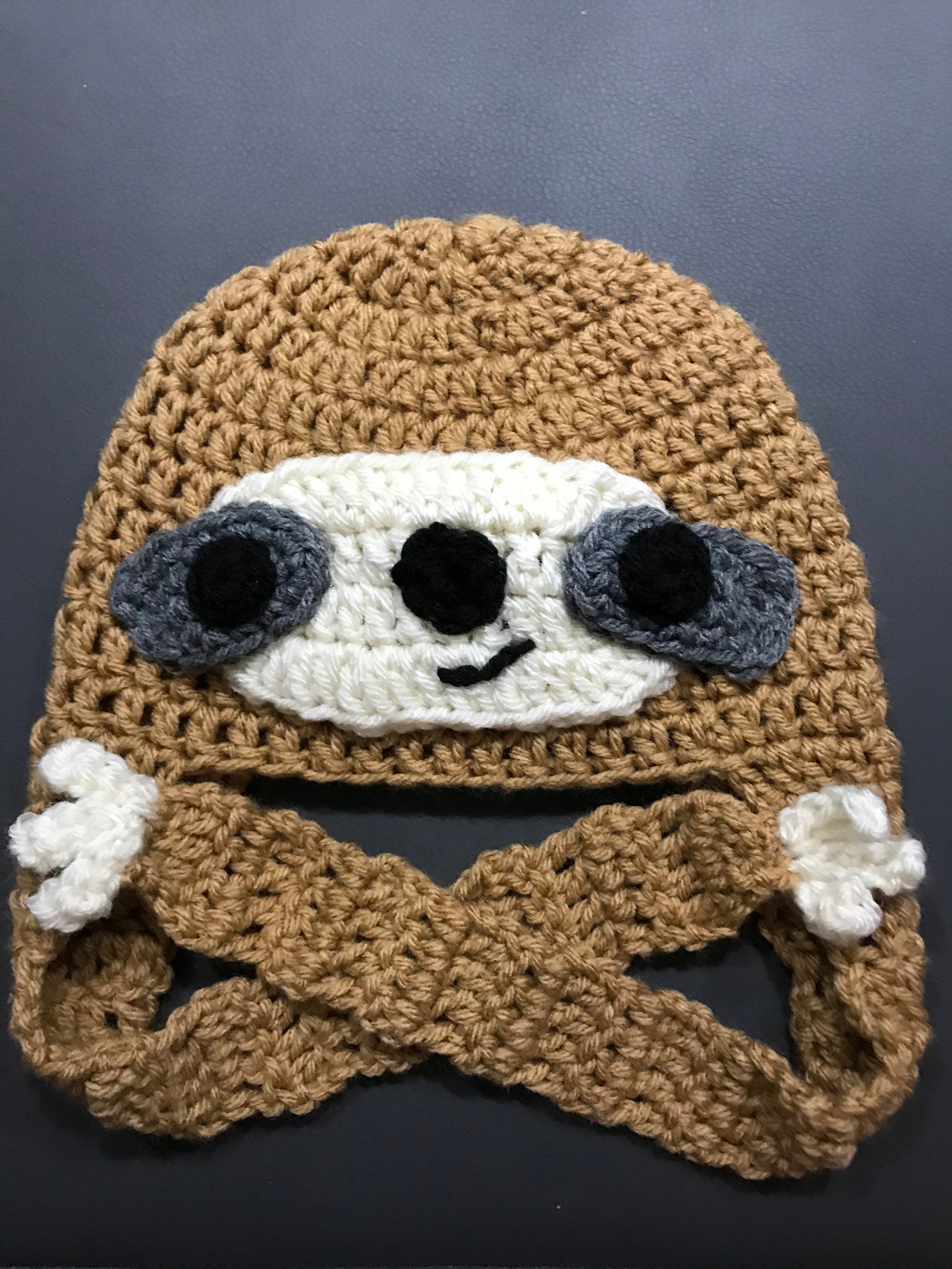 Crochet Sloth Hat | Etsy