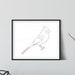 Cardinal Minimalist One Line Drawing, Digital Download - Etsy