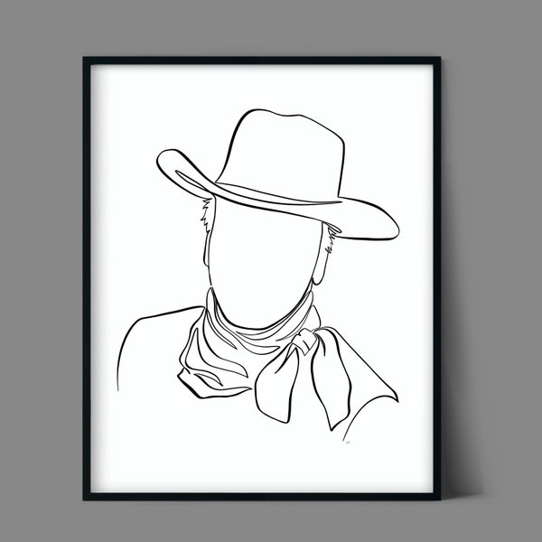 John Wayne Svg - Etsy