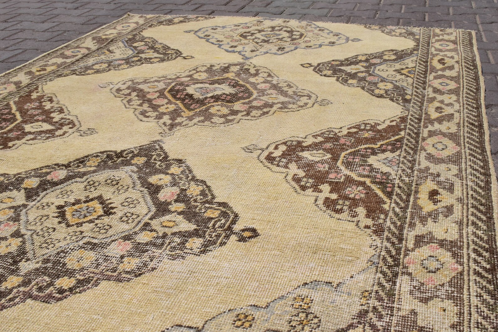 4x6 TURKISH RUGHallway RugTurkey Vintage RugWool Area | Etsy