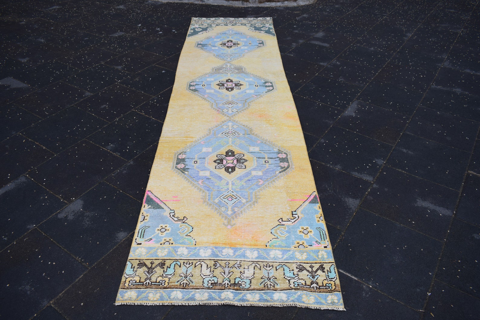 SUN MATED Rugvintage Runnerturkish Runner2'8x11'2 | Etsy