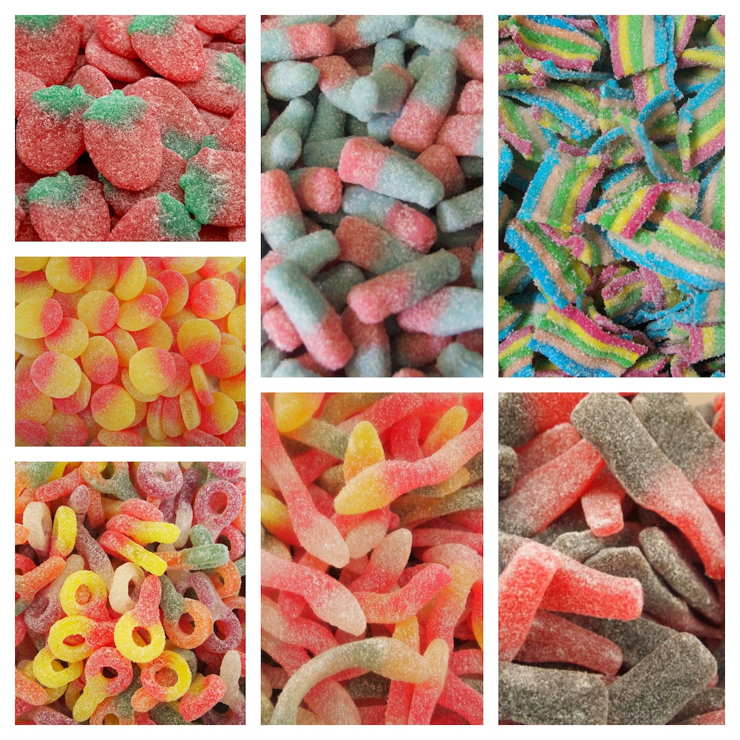 Fizzy Sweets Mix Pick N Mix Wedding Christmas RETRO SWEETS & CANDY ...