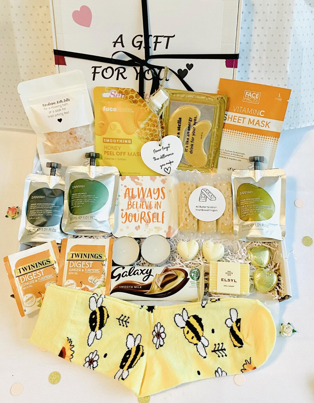 BOX OF SUNSHINE Ladies Pamper Hamper Gift for Her | Mum to Be ...