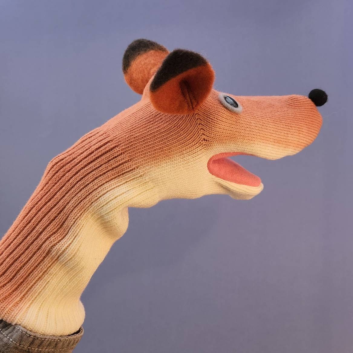 Sock Puppet Sox the Fox Puppet - Etsy