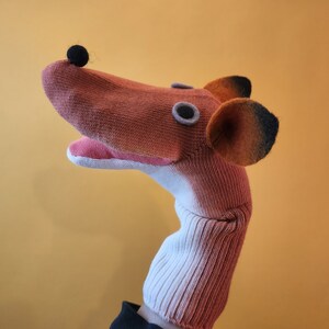 Sock Puppet Sox the Fox Puppet - Etsy