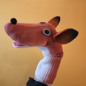 Sock Puppet Sox the Fox Puppet - Etsy