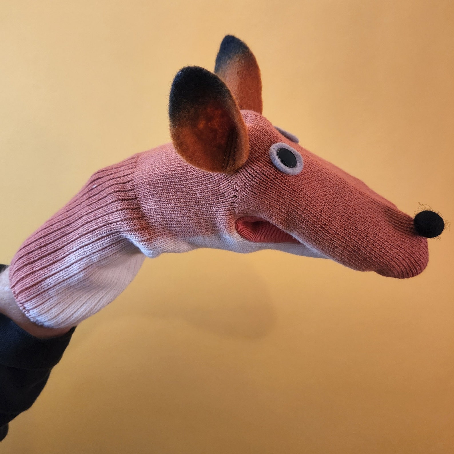 Sock Puppet Sox the Fox Puppet - Etsy