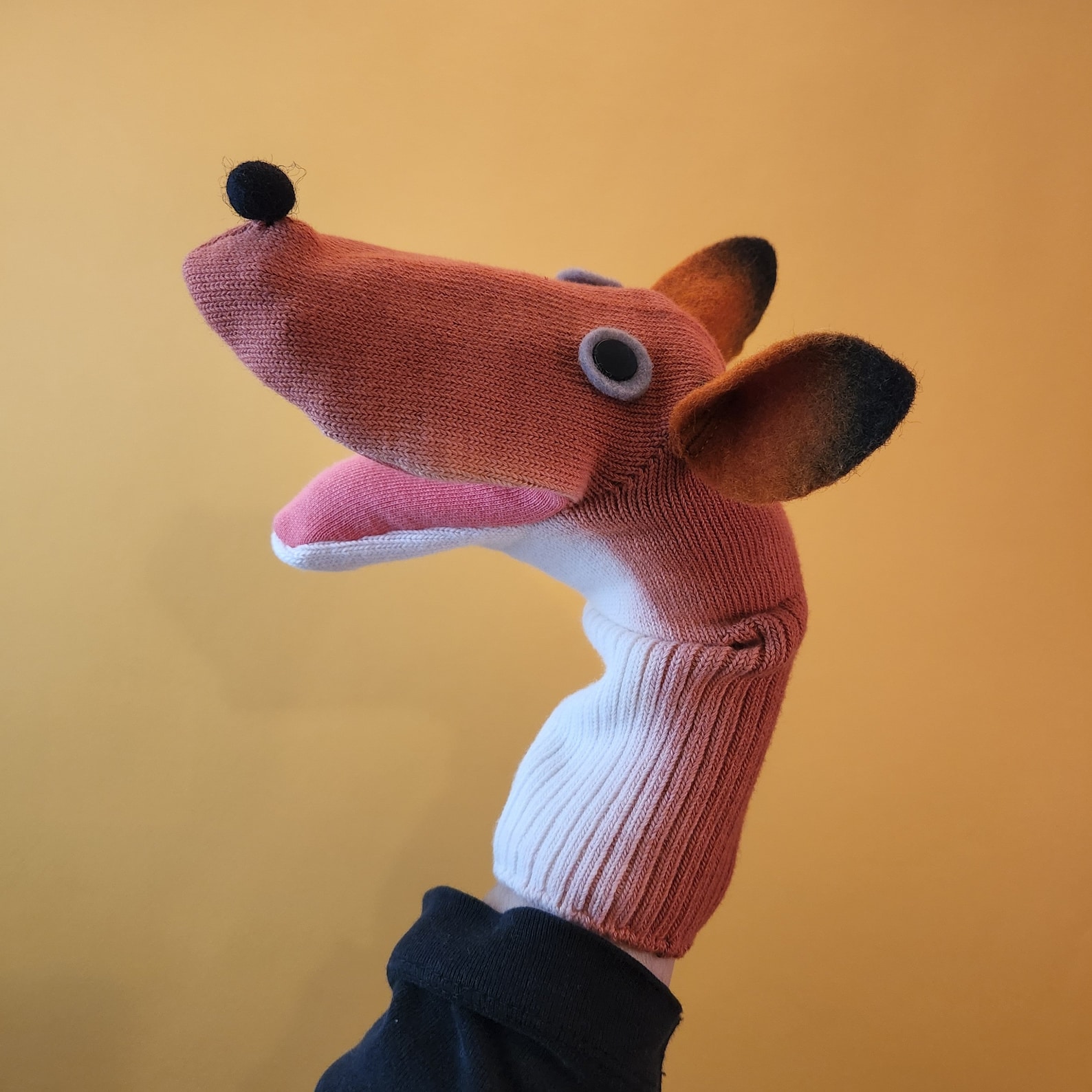 Sock Puppet Sox the Fox Puppet - Etsy